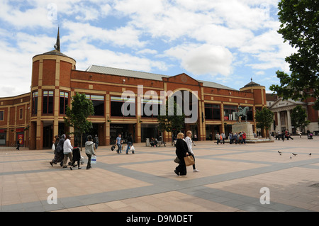 cathedral lanes shopping centre coventry town centre england uk gb ...