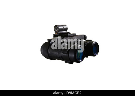 AN/AVS-6 night vision goggles used by the military Stock Photo - Alamy