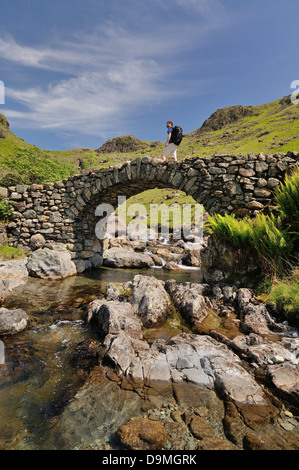 Lingcove Bridge Eskdale Lake district swimming pools and waterfalls ...