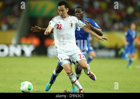 Maya Yoshida (JPN), Mario Balotelli (ITA), JUNE 19, 2013 - Football ...