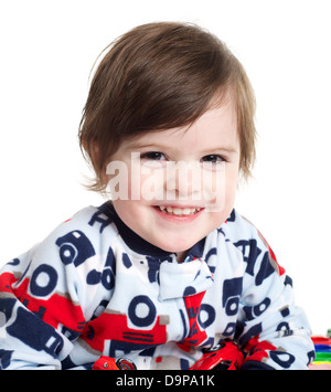 Cute smiling baby boy learning to walk Stock Photo - Alamy