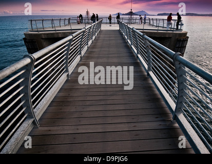 wharf of Bagnoli Naples italy Stock Photo - Alamy