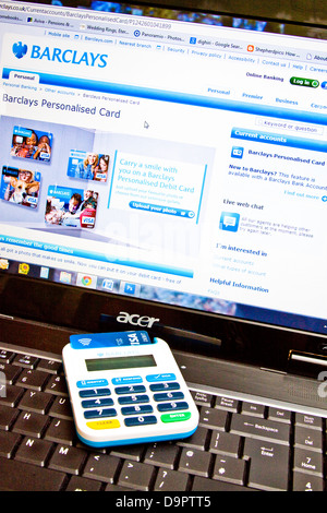 Online bank banking Barclays Pin sentry website homepage security ...