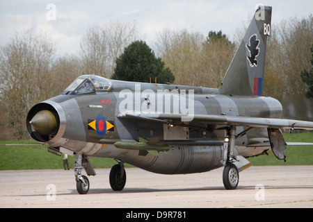 Ex-RAF Lightning interceptor at Cold War Jets Display at Bruntingthorpe ...