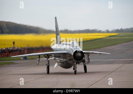 Ex-RAF Lightning interceptor at Cold War Jets Display at Bruntingthorpe ...