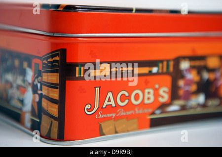 Jacob's Cream Crackers Tin Stock Photo - Alamy