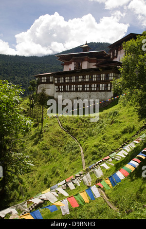 Prayer flags, Thimphu Valley, Bhutan, Asia Stock Photo - Alamy