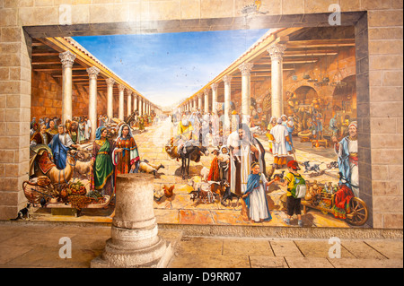 Roman era. Mural painting. Detail sandals (caligae or calceus). Rome ...