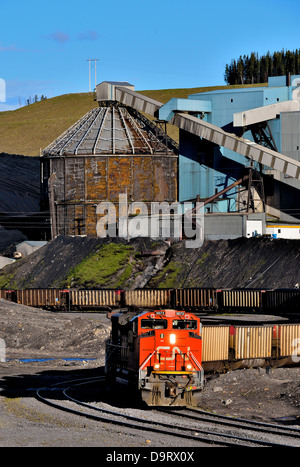 Coal Mine Train Engine Stock Photo: 136563519 - Alamy