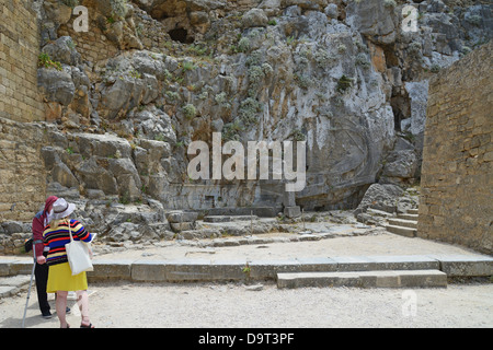 Relief Of A Rhodian Trireme Warship The Acropolis Lindos Rhodes Greek ...