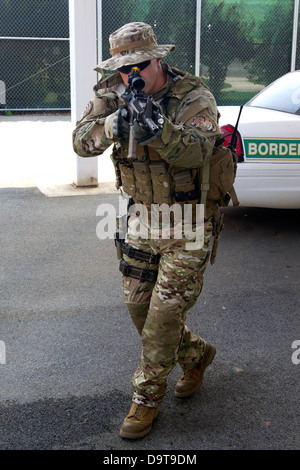 The CBP Quick Reaction Force (QRF) participated in fast-roping ...