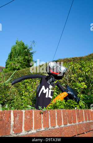 An entry in a scarecrow competition - a character based on rapper MC ...