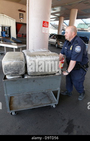 Aerial images of Arizona CBP operations, showing port security and ...