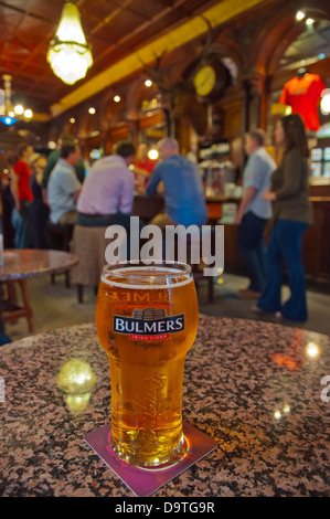 Pint of Bulmer's Irish cider Stock Photo - Alamy