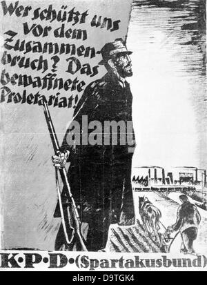 German World War 2 poster. 'Deutschlands Sieg, Europas Freiheit ...