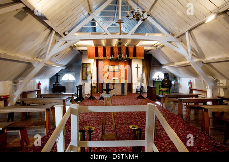 Interior of WW1 Talbot House, First World War One museum at Poperinge ...