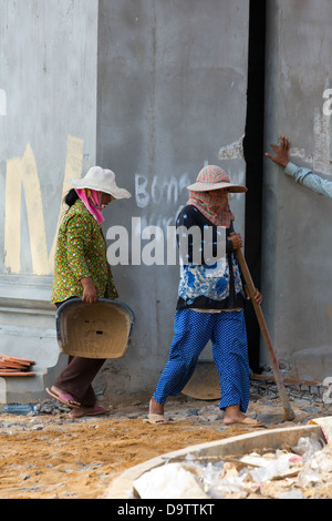 Female Street Workers in Kampot, Cambodia Stock Photo - Alamy