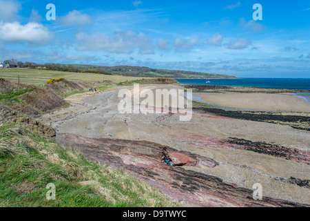 View towards Dulas Island on Anglesey Stock Photo - Alamy