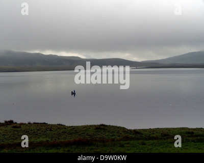 Fly Fishing for Trout on Loch Pattack Dalwhinnie Inverness-shire ...