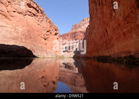 Redwall Cavern a giant cave in the walls of the Grand Canyon seen while ...