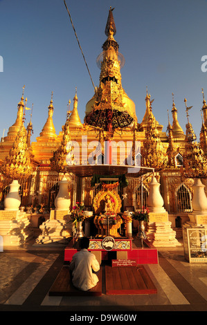 Shwesandaw Pagoda, Pyay, Bago Region, Myanmar Stock Photo - Alamy