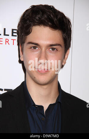 Nat Wolff attends a special screening of A24's "Civil War" at the Tedd ...