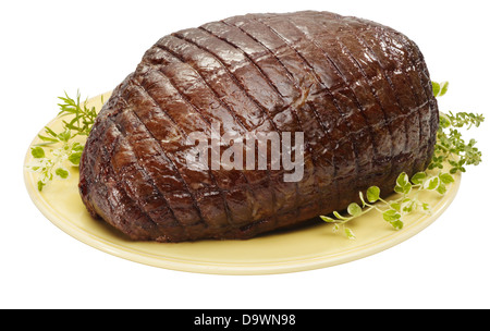 prepared boneless beef chuck shoulder clod roast Stock Photo - Alamy