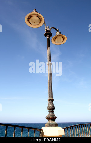 Old dirty lamp post Stock Photo - Alamy