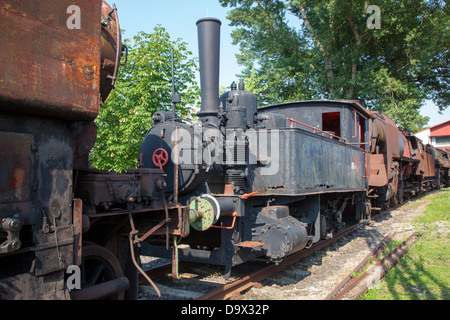 old steam locomotive in the rust Stock Photo: 57737293 - Alamy