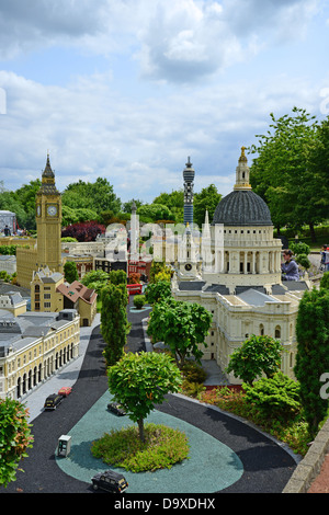 City of London scene at 'Miniland', Legoland Windsor Resort, Windsor ...