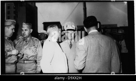 This photograph depicts the funeral of Senator Pat Harrison in Gulfport ...