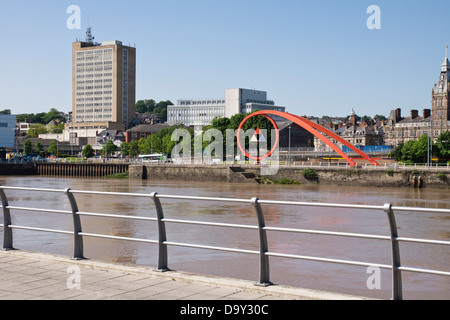 The Newport wave, Newport City in Wales, United Kingdom Stock Photo - Alamy
