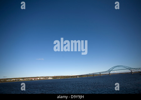 Miramichi Bridge is a bridge crossing the Miramichi River at Newcastle ...