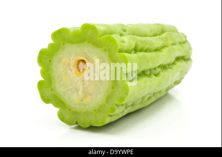 Bitter melon cross section Stock Photo - Alamy