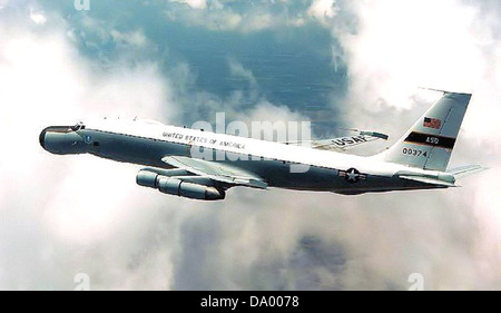 An EC-18B advanced range instrumentation aircraft (ARIA) takes off on ...