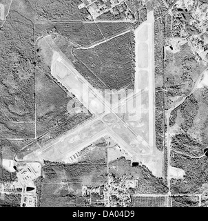 Apalachicola Regional Airport in Florida was mapped by the USGS in 2006 ...