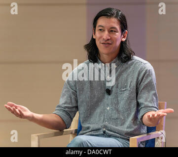Kickstarter CEO and founder, Perry Chen, attends the TIME 100 Gala ...