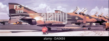 The McDonnell F-4E Phantom II is a versatile fighter aircraft used by ...