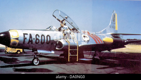 The Lockheed F-94C was a jet fighter used by the U.S. Air Force during ...