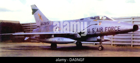 The North American F-100D Super Sabre was a supersonic fighter-bomber ...
