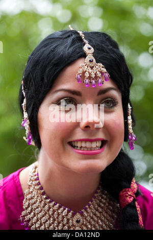 Preston, UK 30th June, 2013. The Preston Mela is a vibrant celebration ...