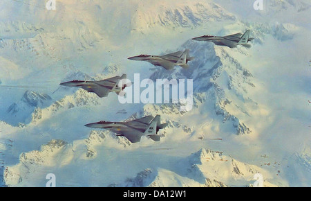 The 43rd Tactical Fighter Squadron used F-15 fighter aircraft to ...
