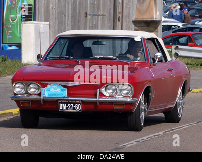 The Chevrolet Corvair, with its rear-engine layout and unique design ...