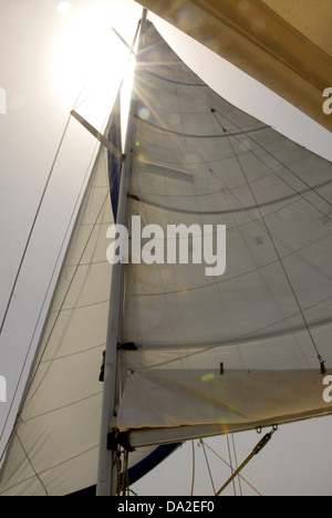 Wind in the sails Stock Photo - Alamy