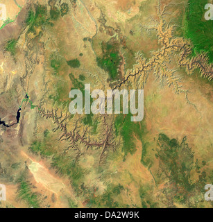 Grand Canyon, Arizona, USA, satellite image Stock Photo - Alamy