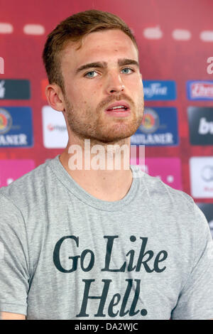 Munich, germany. 2nd July, 2013. Jan Kirchhoff of FC Bayern Muenchen ...