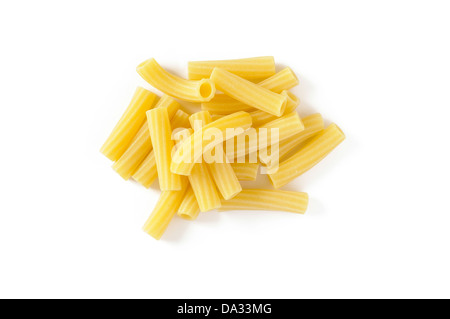 A group of italian maccaroni on white background Stock Photo - Alamy