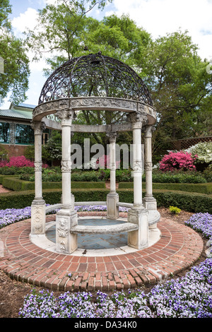 The Janie Earle Furman rose garden campus of Furman University in ...
