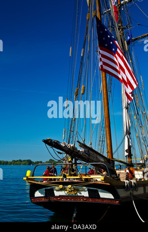 Tall ship in Toronto harbor,Ontario Canada Stock Photo - Alamy