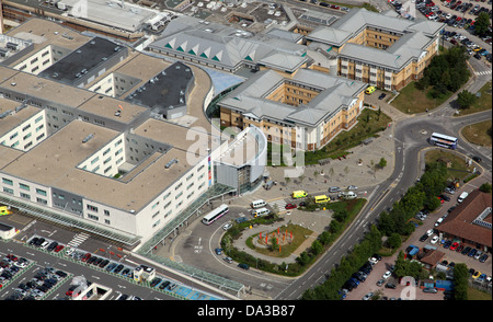 aerial view of Broomfield Hospital, Chelmsford, Essex Stock Photo - Alamy